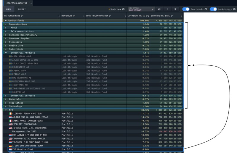 Fund of Funds Software [4 capability areas]