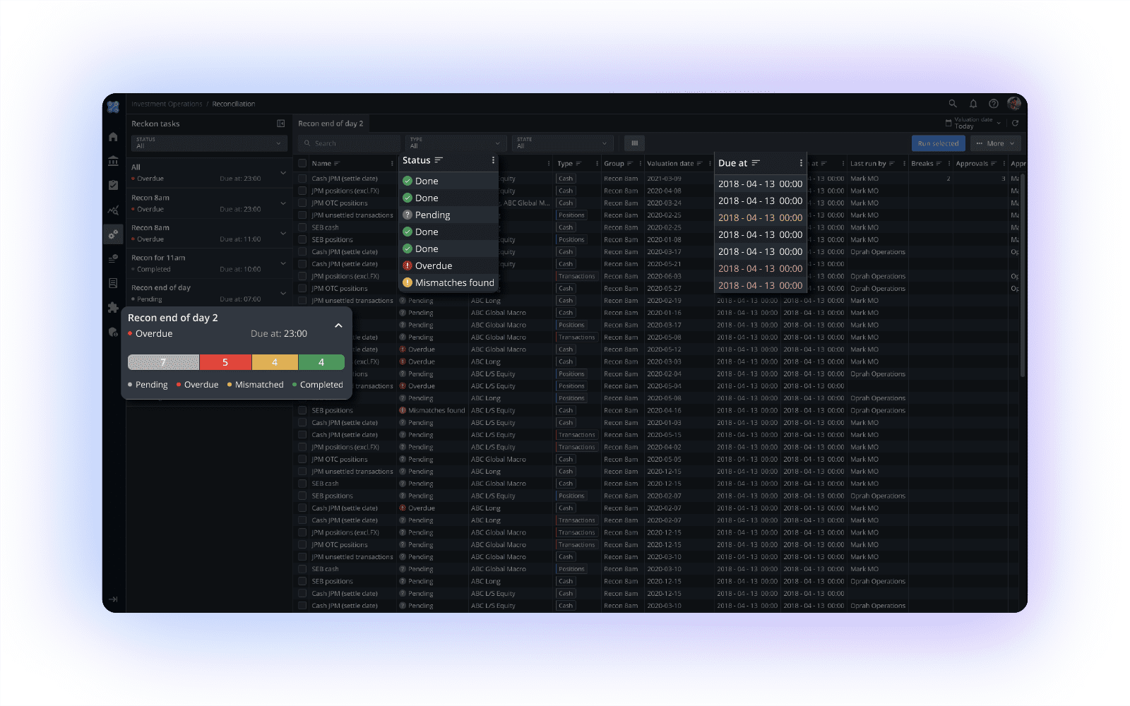 Investment Operations Software | Limina IMS